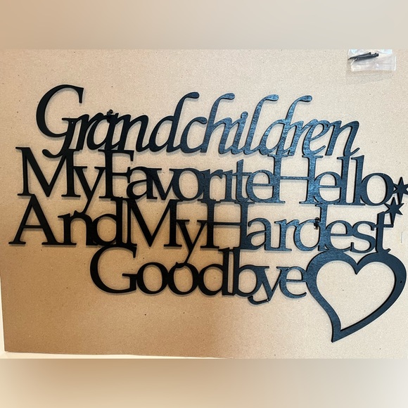 Art | New Hand Crafted Wood Word Wall Art Sign | Poshmark